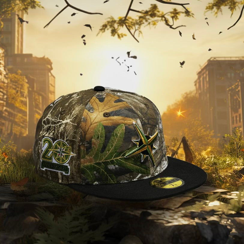 NEW ERA “COMPASS IN THE WOODS" SEATTLE MARINERS FITTED HAT (REAL TREE ...