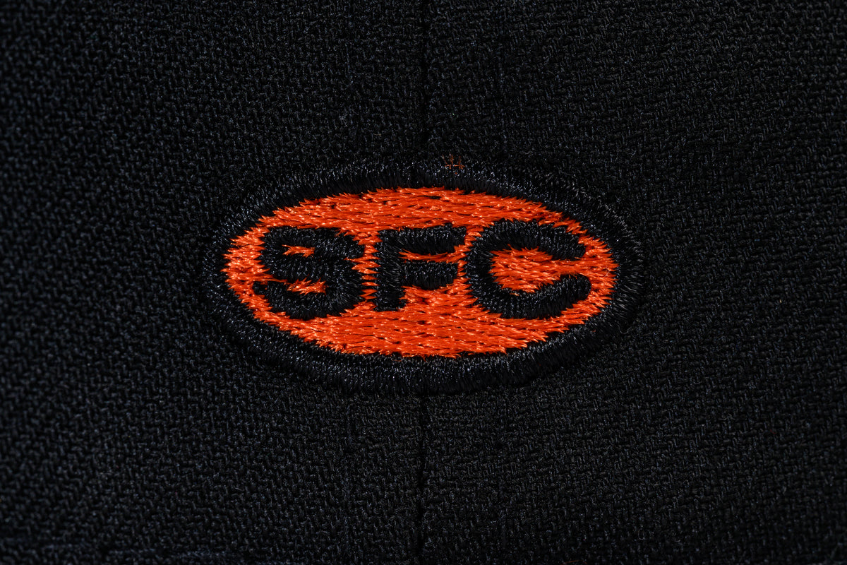 SFC X TEAM TERRIBLE "LOGO" NEW ERA FITTED HAT (BLACK/ORANGE)) – So ...