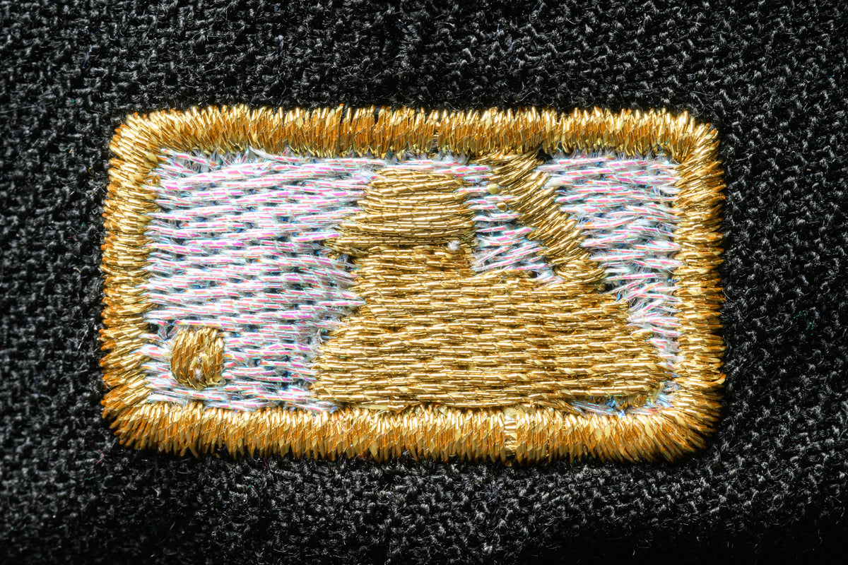 NEW ERA "RAPPER JEWELRY" OAKLAND A'S FITTED HAT (BLACK/METALLIC IRIS ...