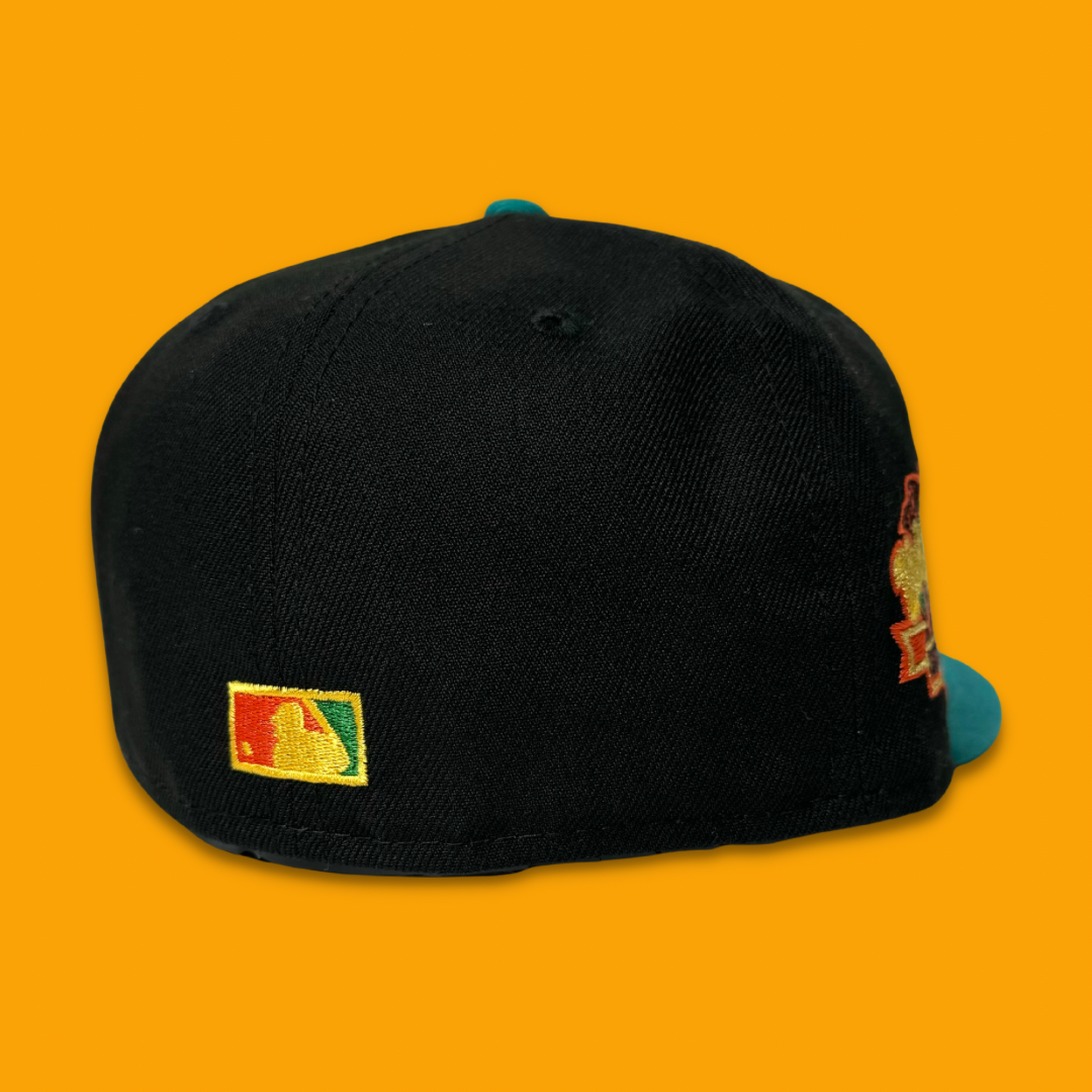 NEW ERA “UPPER DECK" SF GIANTS FITTED HAT (GREEN/BLACK) – So Fresh Clothing