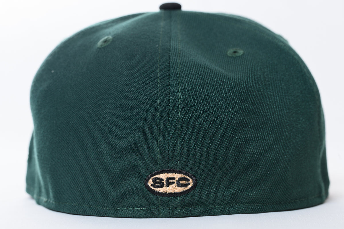 NEW ERA X SFC "DAPS" FITTED HAT (DARK GREEN/BLACK) – So Fresh Clothing