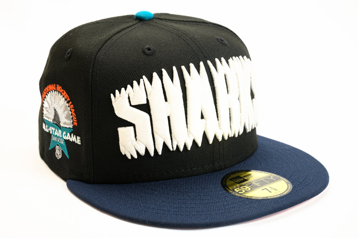 NEW ERA "NIGHT SWIM" SAN JOSE SHARKS FITTED HAT (BLACK/NAVY/TEAL) – So ...