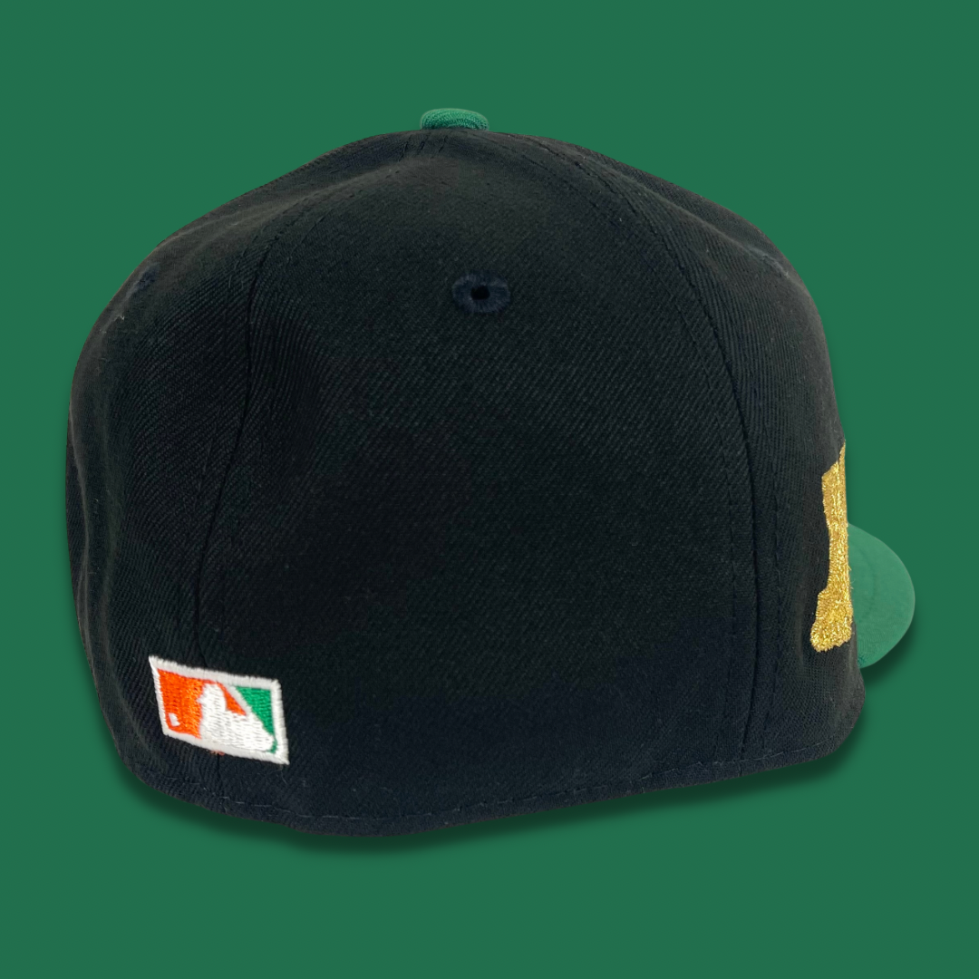 NEW ERA "BATTLE CAT" MICHIGAN BATTLECATS FITTED HAT (BLACK/GREEN) – So ...