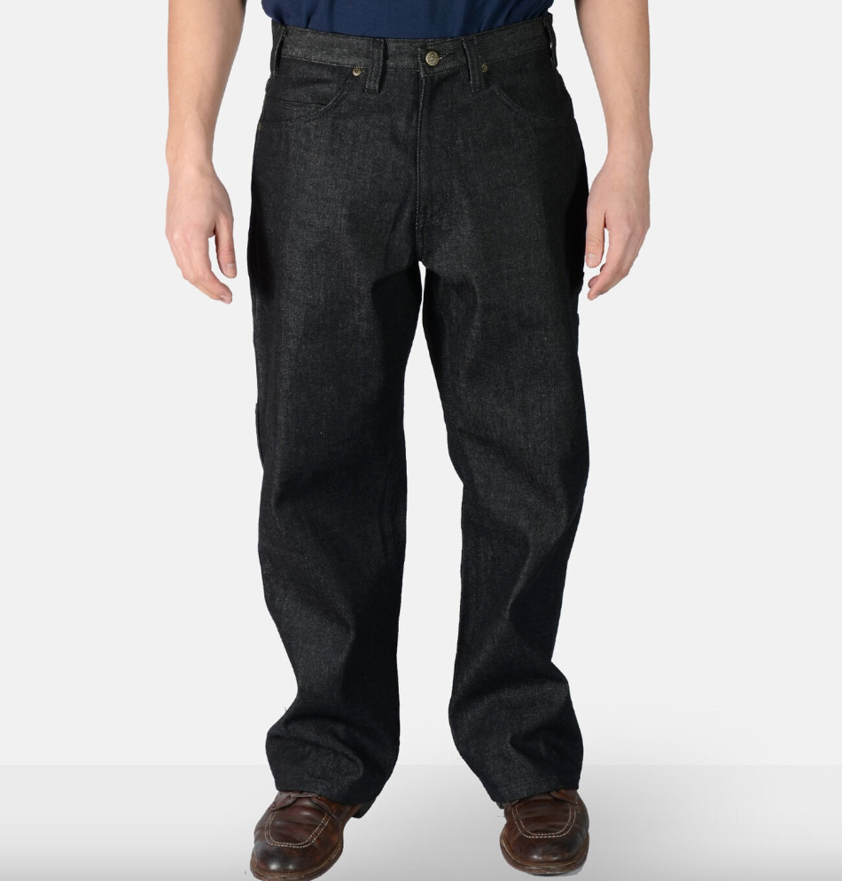 BEN DAVIS "CARPENTER" DENIM JEANS (BLACK) – So Fresh Clothing