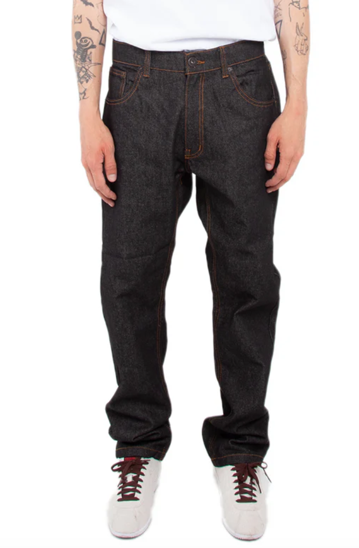 SHAKAWEAR "HEAVYWEIGHT" DENIM JEANS (RAW BLACK) – So Fresh Clothing