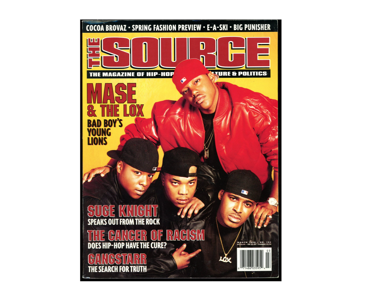 SOURCE "MASE & LOX COVER" MAGAZINE (USED) – So Fresh Clothing