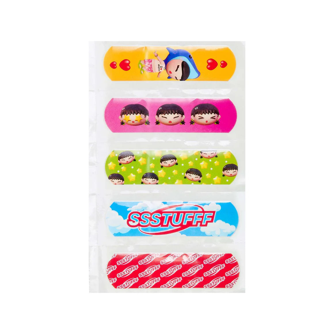 SSSTUFFF "+10 HP" BAND-AIDS (PINK/MULTI) – So Fresh Clothing