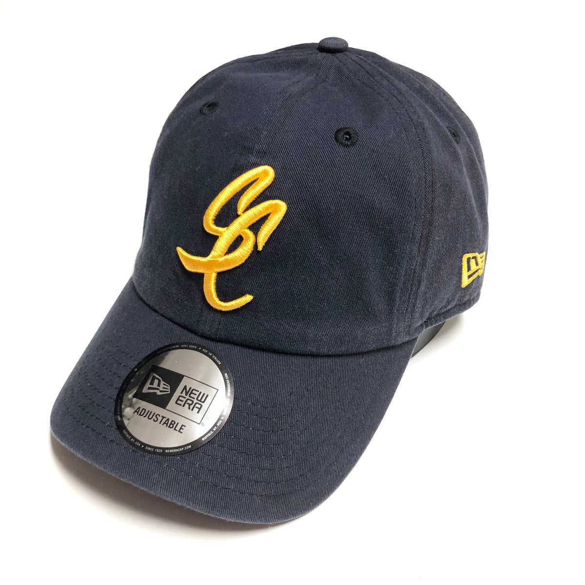 SFC "SC SCRIPT" NEW ERA DAD HAT (NAVY/GOLD) – So Fresh Clothing