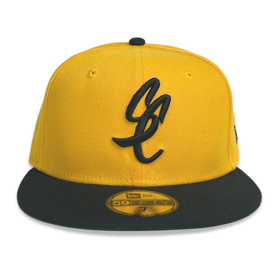 SFC X NEW ERA "SC SCRIPT" FITTED HAT (ATHLETIC GOLD/BLACK) – So Fresh ...