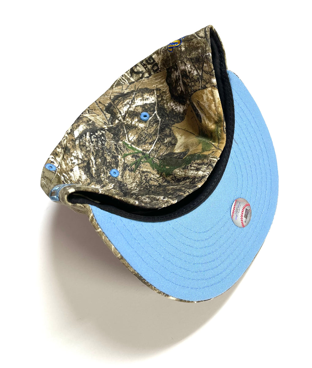 NEW ERA “HUNTING SEASON” TORONTO BLUEJAYS FITTED HAT (LIGHT BLUE UV ...